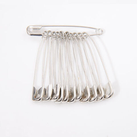 Wholesale Fashion 4# Nickel Safety Pins - China Wholesale Safety Pin ...