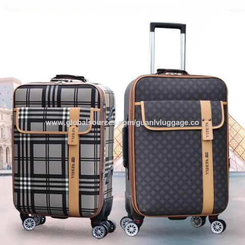 Hand Trolley Luggage Bag Travel Luggage Suitcase With Classic Fabric Soft Luggage Set 18 Wholesale China Luggage at Factory Prices from RUIAN CITY GUANLV LUGGAGE CO. LTD. Globalsources