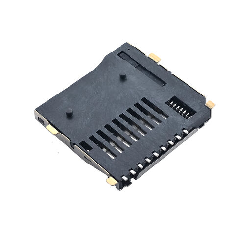 Buy Wholesale China Mup Free Sample 8pin Tf Card Holder Push Push Smt ...