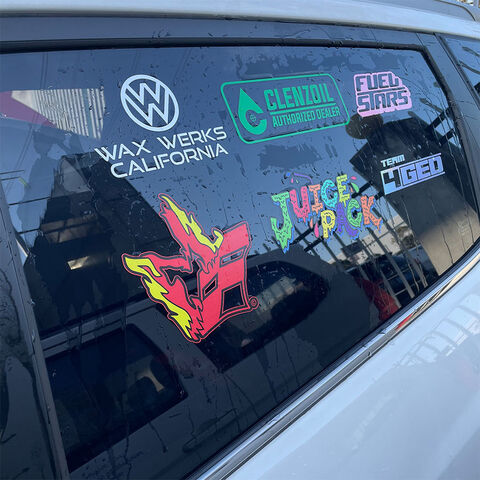 Buy Wholesale China Uv Resistant Car Window Decals Waterproof Transfer ...