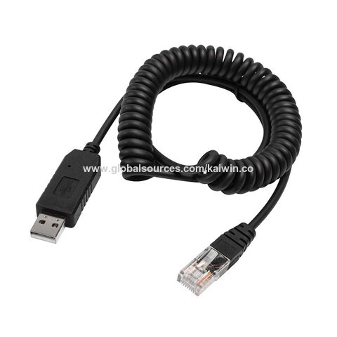 Buy Wholesale China Coiled Ftdi Usb Type A Usb To Rj45 Barcode Scanner ...