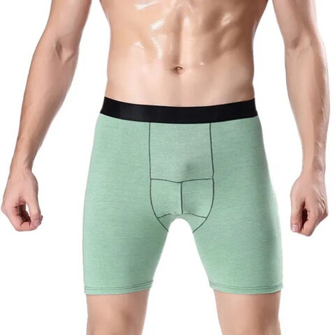 Buy Wholesale China Wholesale Long Leg Boxer Shorts Elastic Seamless ...
