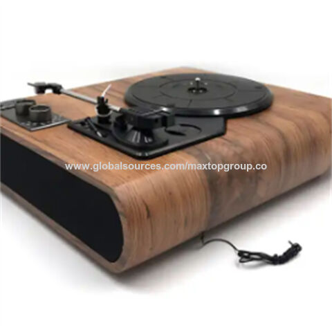 Buy Wholesale China Hot Sale Nostalgic 3-speed Wooden Radio Turntable ...