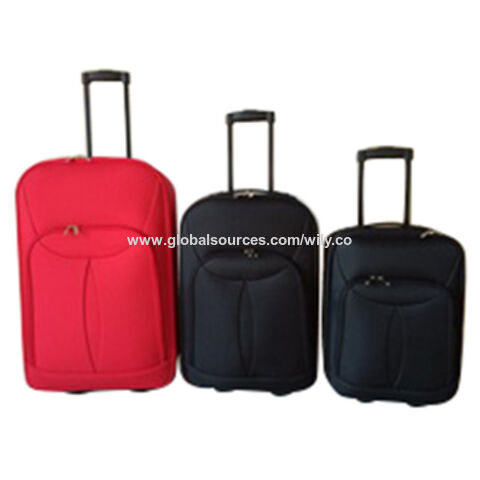 Buy Wholesale China 3pcs Soft Trolley Case-basic Range,luggage,trolley ...
