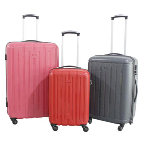 Buy Wholesale China 3pcs Pp Luggage Set,pp Suitcase, Trolley Case ...