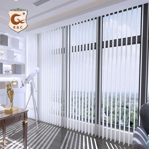 Buy Standard Quality China Wholesale R&c Home Decomatic Sheer Vertical Blinds Window Blackout ...