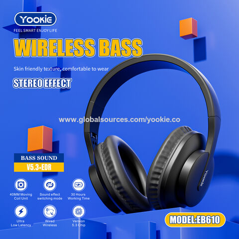 Buy Wholesale China Yookie Wireless Headphones Over-ear Bluetooth ...