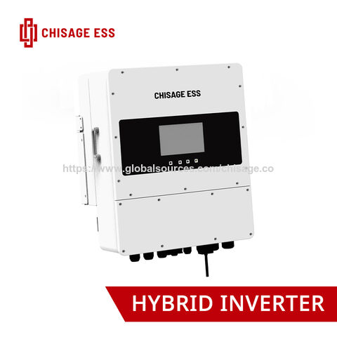 Chisage Ess In Stock Mars 8kw 10kw 12kw Ip65 Triple Phase Electric System Solar Hybrid Inverter ...