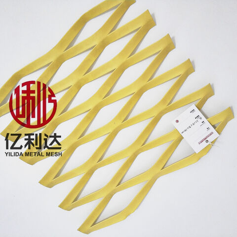 Buy Wholesale China Gold Supplier Standard Expanded Mesh Aluminum For ...