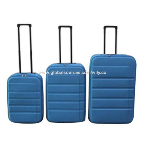 Buy Wholesale China 3pcs Eva Suitcase With 2 Skate Wheels Suitcase ...