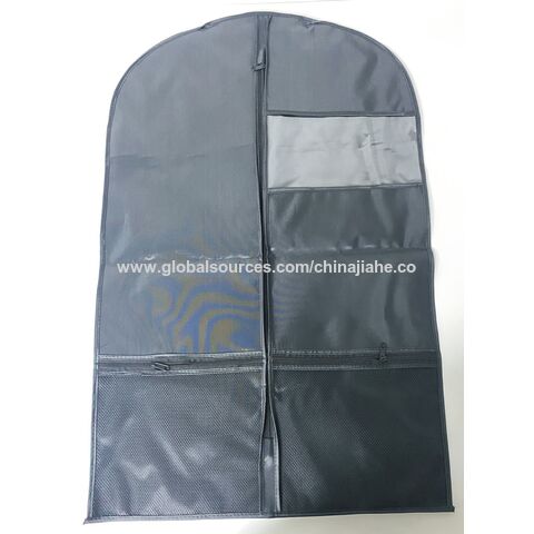 Buy Wholesale China Garment Bag / Non Woven Suit Bag With Zipper Closed ...