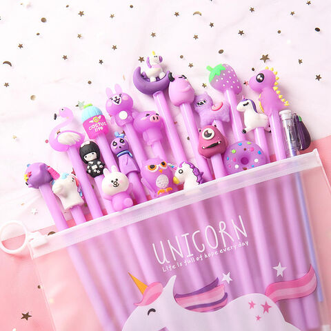 New Star Cute Plastic Kawaii Cartoon Gel Pen 20pcs Promotional Birthday ...