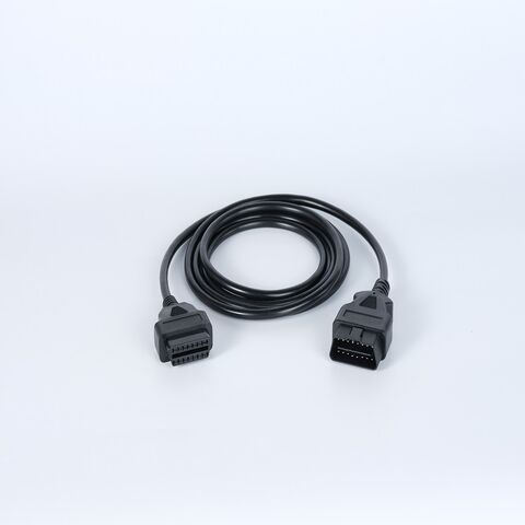 Custom Truck Right Angle Obd 2 Extension Cable 16 Pin Male Female Obd2 ...
