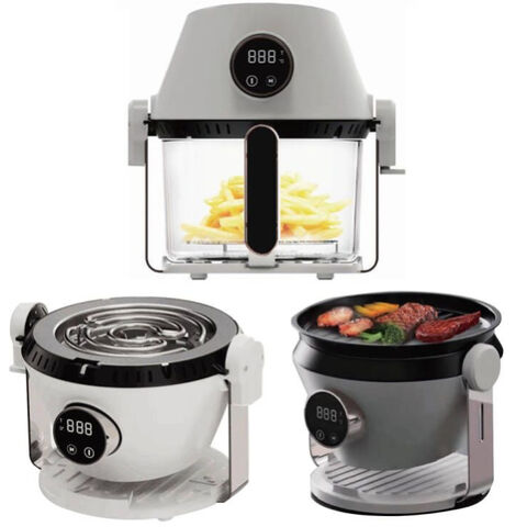 Buy Wholesale China 2 In 1 Touch Screen No Oil Glass Rotate Electrical ...