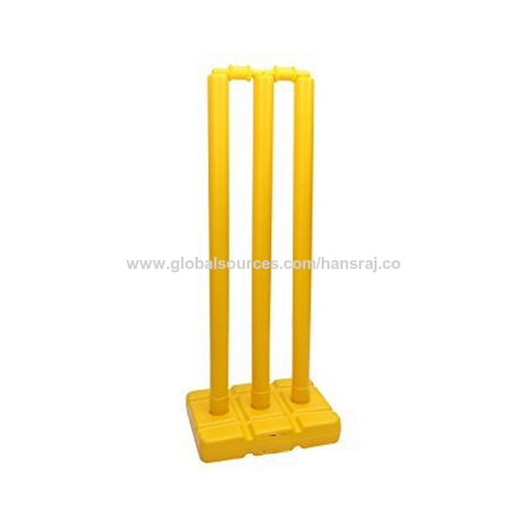 Buy Wholesale India Heavy Plastic Wicket Stump Set For Cricket Play ...