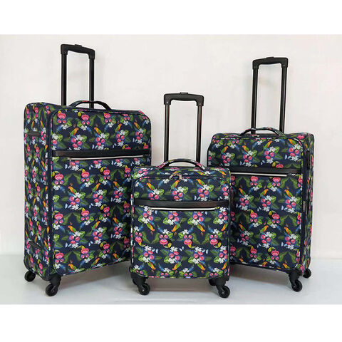 Buy Wholesale China 3-piece Soft Printing Luggage, Made Of Polyester ...