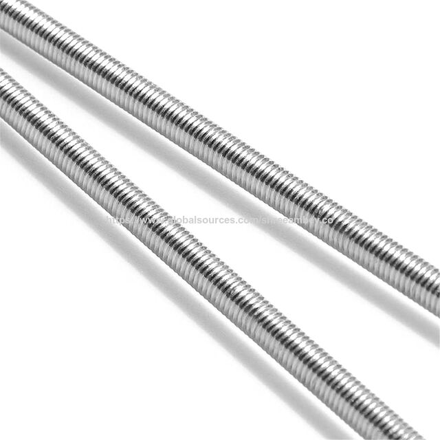 Thread Rod Natural Finished (self Finish / Plain Color), Auto Black ...