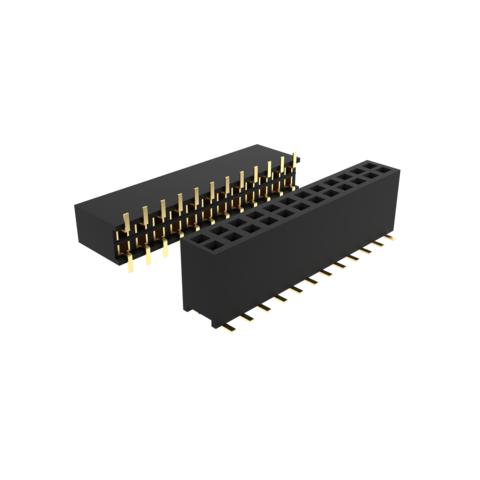 Bulk Buy China Wholesale Customized Design Pitch 2.54mm U-type Dual Row ...