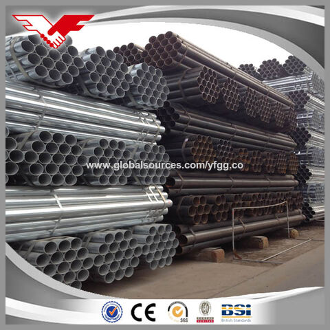 Buy Wholesale China Dn40 1.5 Inch Galvanized Steel Pipe Scaffolding ...