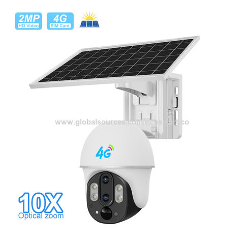Buy Wholesale China 4g Camera Solar Camera 4g Dual Lens 10x Zoom Cctv ...