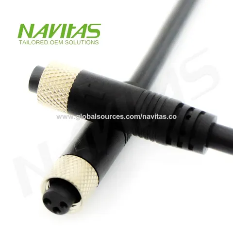 Buy Wholesale Taiwan M8 Female 3 Pin Ip68 Waterproof Cable Assembly ...