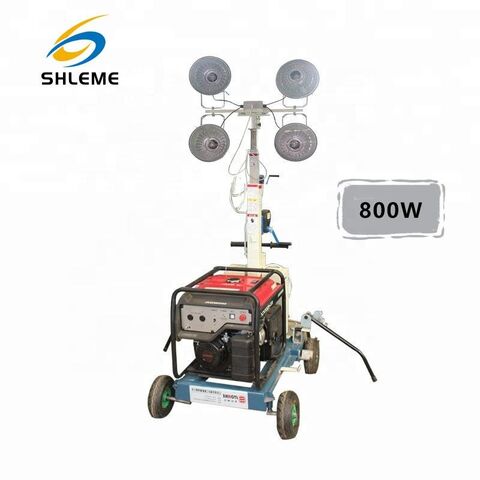 Buy Wholesale China Trolley Light Tower Industrial Mobile Powerful ...