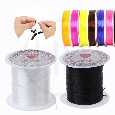 Buy China Wholesale 100m/roll Plastic Crystal Diy Beading Stretch Cords ...