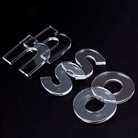 Custom 3d Laser Cut Pmma Letters Acrylic Letters Sign Decoration 4*8 4 ...