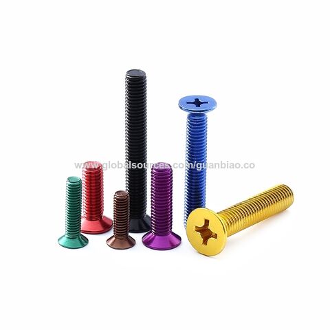 Buy Wholesale China Customized Anodized Aluminum Alloy Screws ...