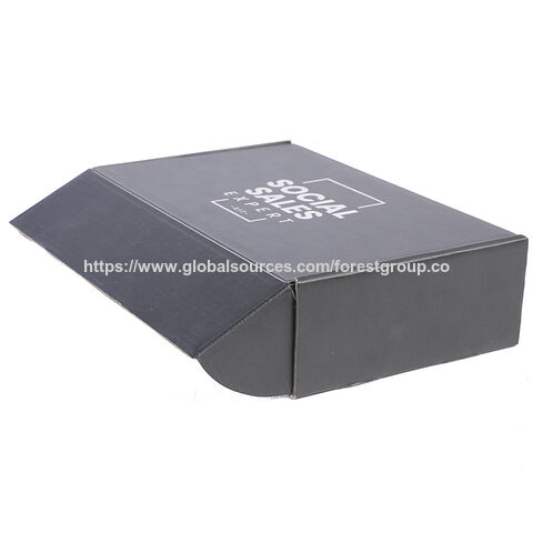 Buy Wholesale China Wholesale Black Cosmetics Size Corrugated Boxes ...