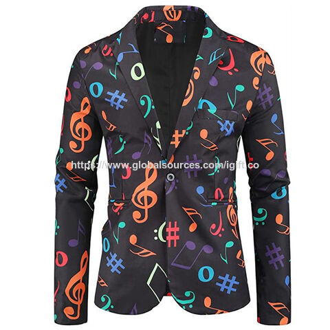 Buy Wholesale Macau SAR Custom Design Shawl Lapel One Button Note Suit ...