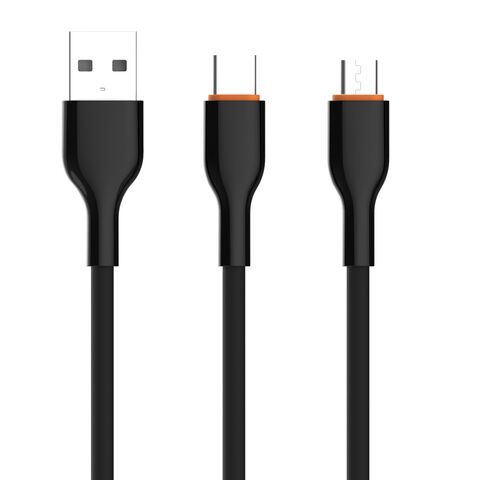 Buy Wholesale China Dual Color Fast Charging Cable 3a High Current High ...
