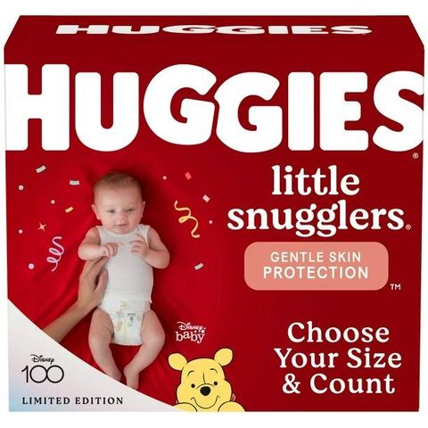 Huggies Little Snugglers Baby Diapers, Size 2, 128 Ct - France ...