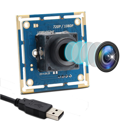 Elp 2mp Usb2.0 Mini Camera Module 100 Degree No Distortion Lens ...