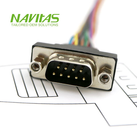 Navitas High Quality D-sub 9 Pin Male Vga Adapter Cable Assembly ...