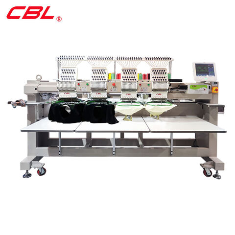 Buy Wholesale China Cbl 4 Heads 12 Needles Industrial Flat/cap/t Shirt ...