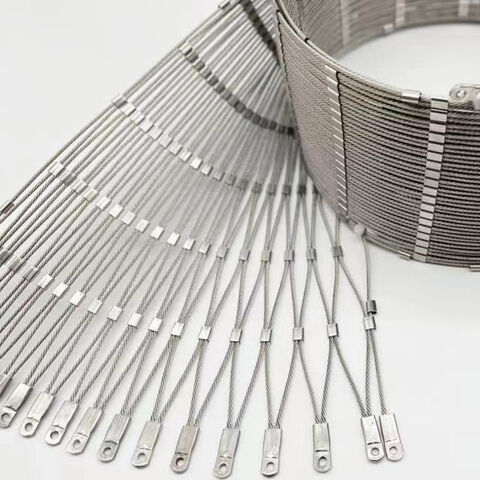 Buy Wholesale China Factory Price Stainless Steel Wire Rope Mesh ...
