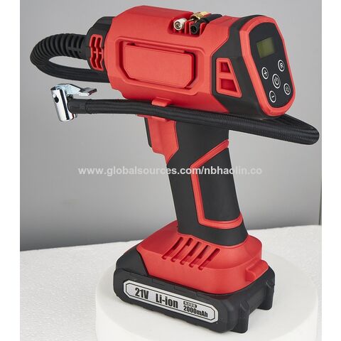 Buy Wholesale China Handheld Portable Wireless Tire Inflator & Dc 12v ...