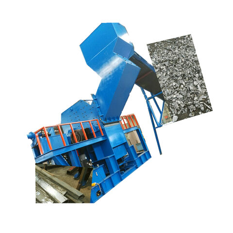 Scrap Metal Crusher/scrap Steel Iron Aluminium Copper Crusher/metal Can ...
