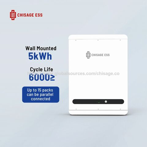 Chisage Ess In Stock 51.2v 100ah 51.2kwh Waterproof Rack Mounted ...