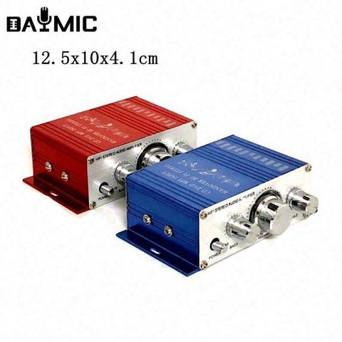 Stereo L/R RCA Home Audio Amplifiers & Preamps Hi-TECH 8" CROSS FLOW ...