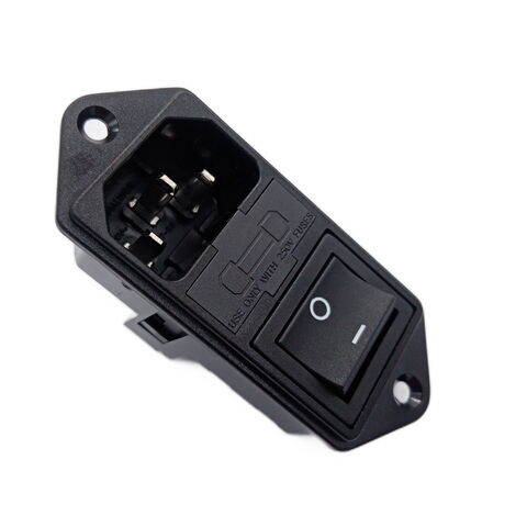 Buy Wholesale China Hot Selling 10a 250v Iec C14 Double Fuse Ac ...