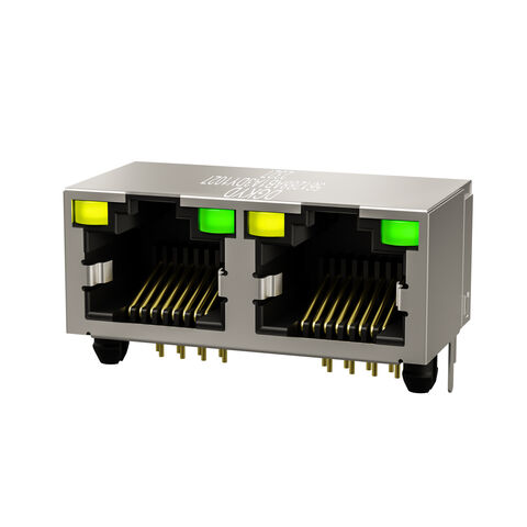 Buy China Wholesale Dgkyd561288ab1a3dy1027 Metal Shielded 1*2 Dual Port ...