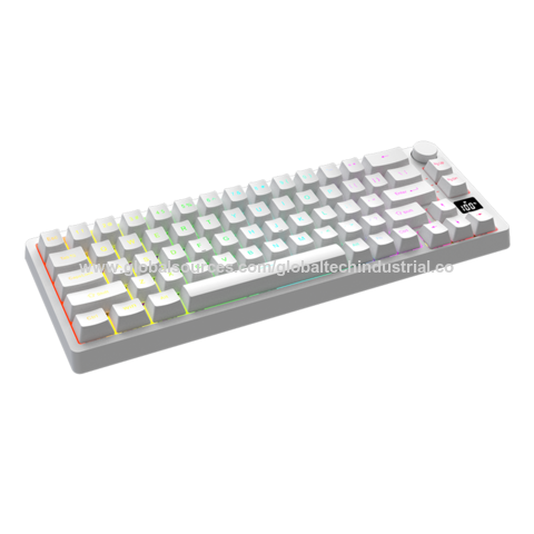 Buy Wholesale China Gk-866w-3 Newly-designed 66-key Wireless2.4ghz ...