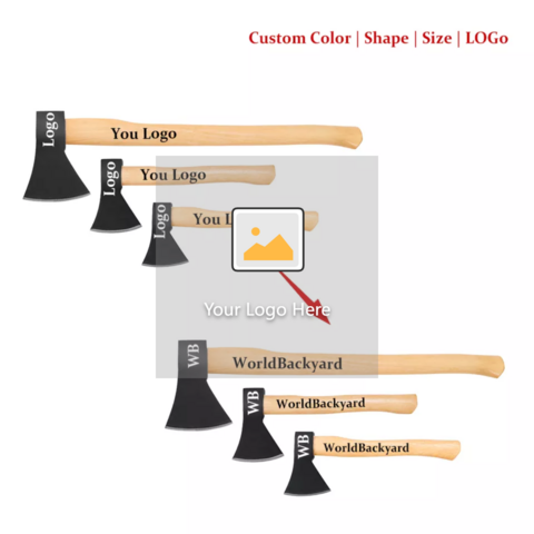 Ax900b Cold Steel All Purpose Axe Hickory Handle Heavy Duty Felling Axe ...