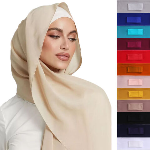 New Undercaps Matching Color With Scarf Muslim Fashion Hijabs Matching ...
