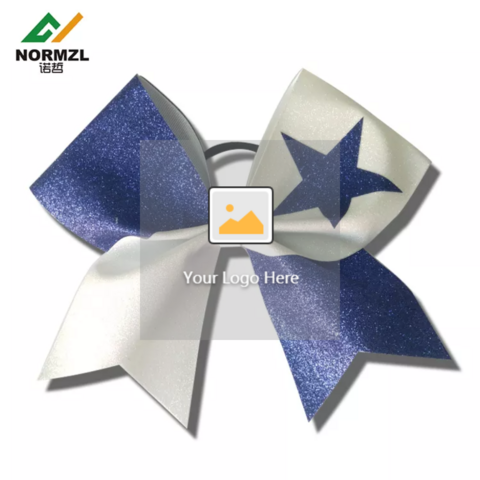 Normzl Custom Wholesale Sublimation Cheer Bows Rhinestone Cheerleading ...