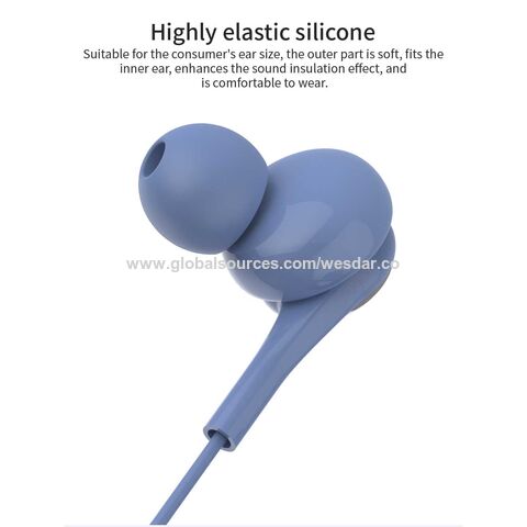 Buy Wholesale China Headphones Earphones Wired 1.2m With Noise ...