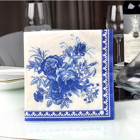 High Quality Paper Napkins 1-4 Color Logo Napkins Paper Custom Napkins ...