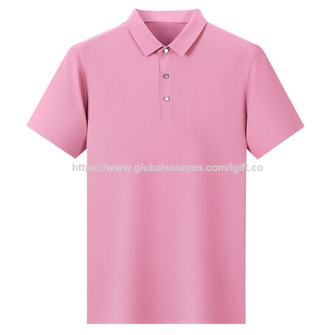 Bulk Buy Macau SAR Wholesale Sedex Men's Casual Pique Short Sleeve ...